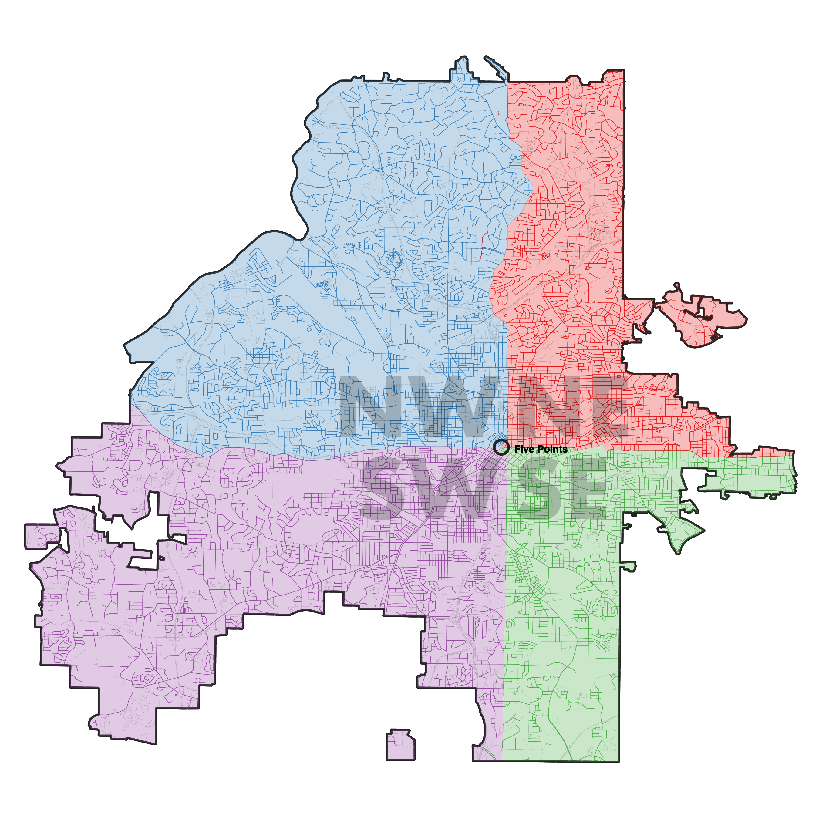 City Boundary Map Of Atlanta Ga