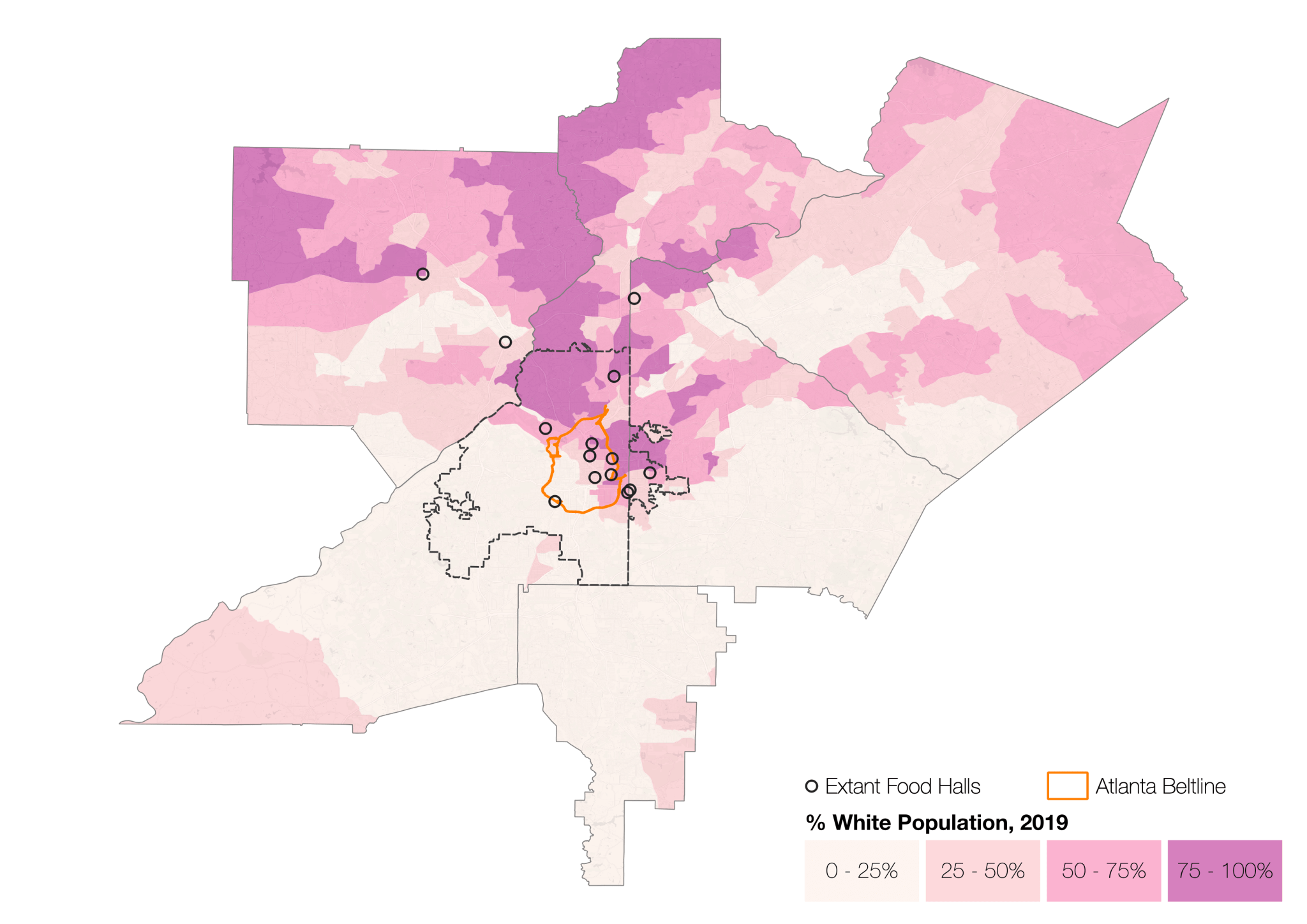 mapping atlanta